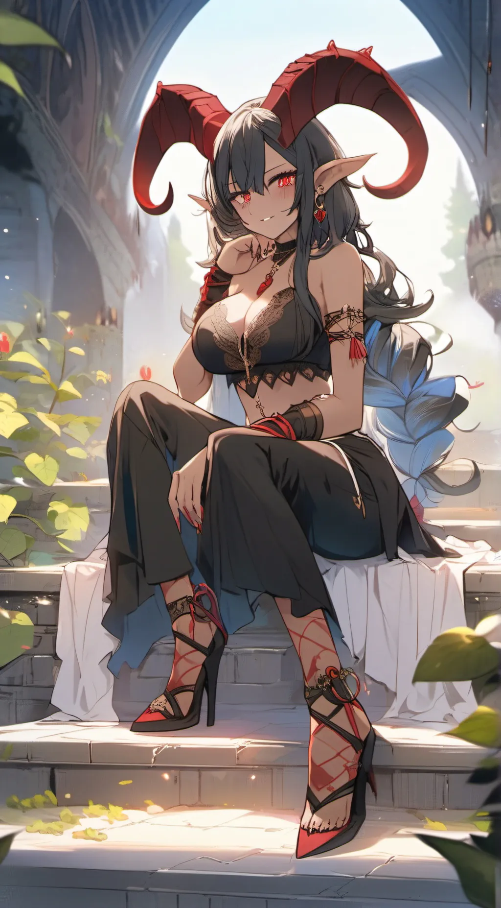 Chat with Meru the succubus - text or voice, Enjoy AI Chat Free & Safe