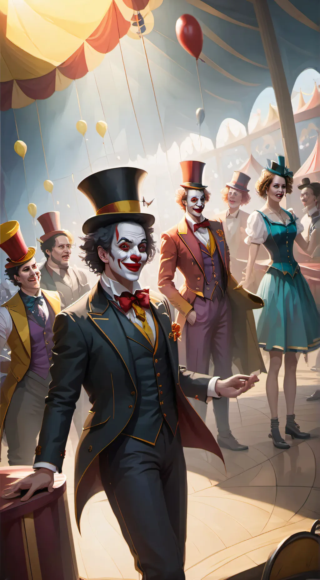 Chat with tadc clown army - text or voice, Enjoy AI Chat Free & Safe