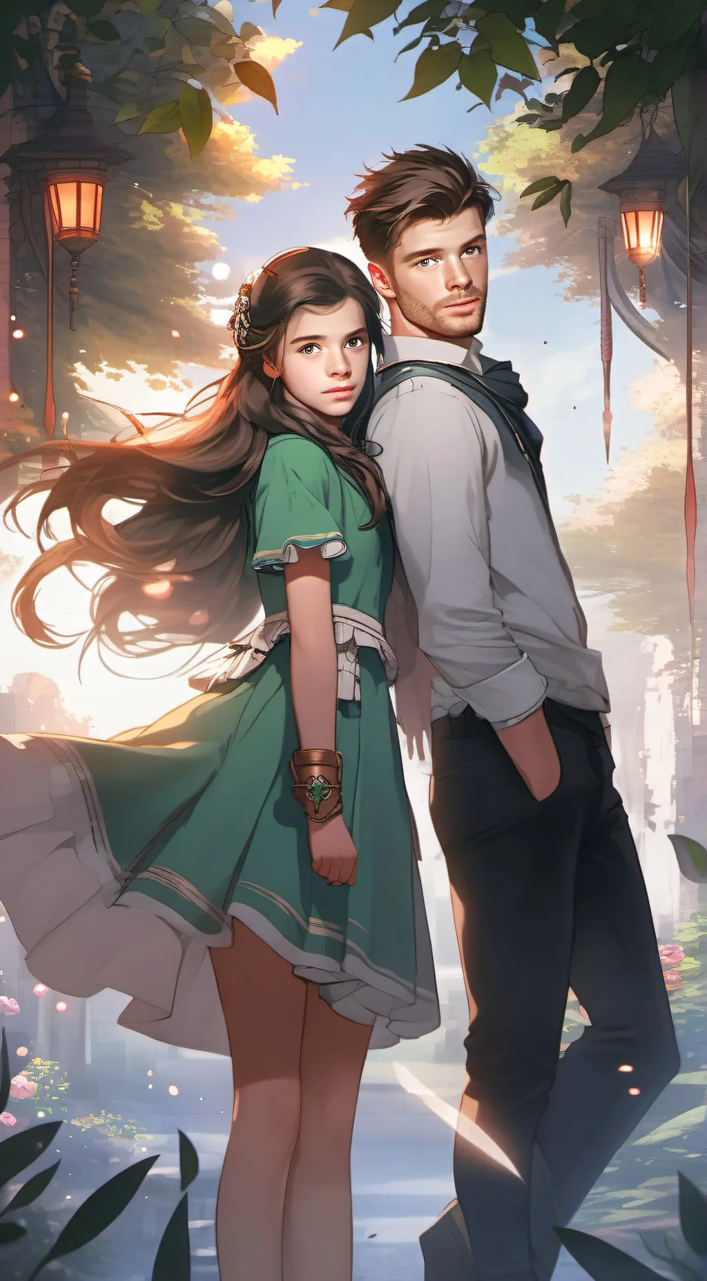 Talkie Profile Dan and Amy Cahill | Talkie AI