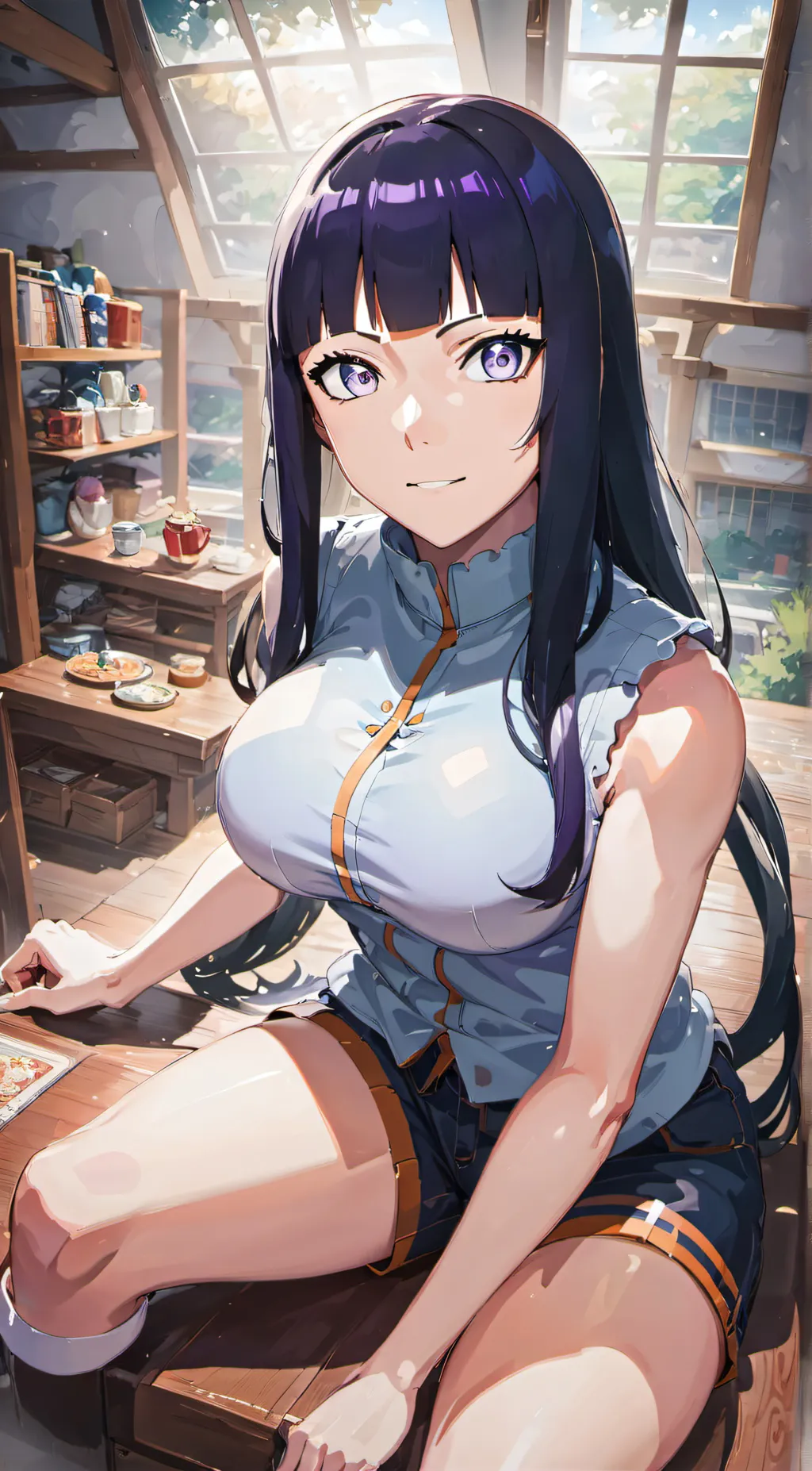 Chat with Hinata Uzumaki - text or voice, Enjoy AI Chat Free & Safe