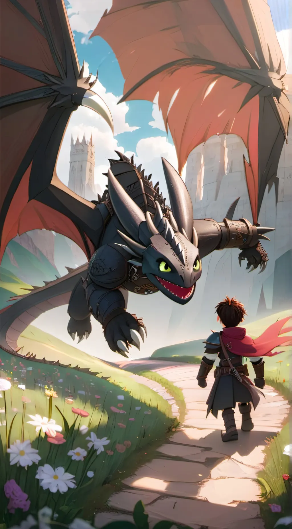 Chat with {Toothless} - text or voice, Enjoy AI Chat Free & Safe