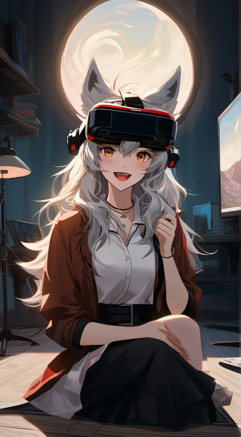 Talkie Profile wolf in vr♀️ | Talkie AI | youtuber