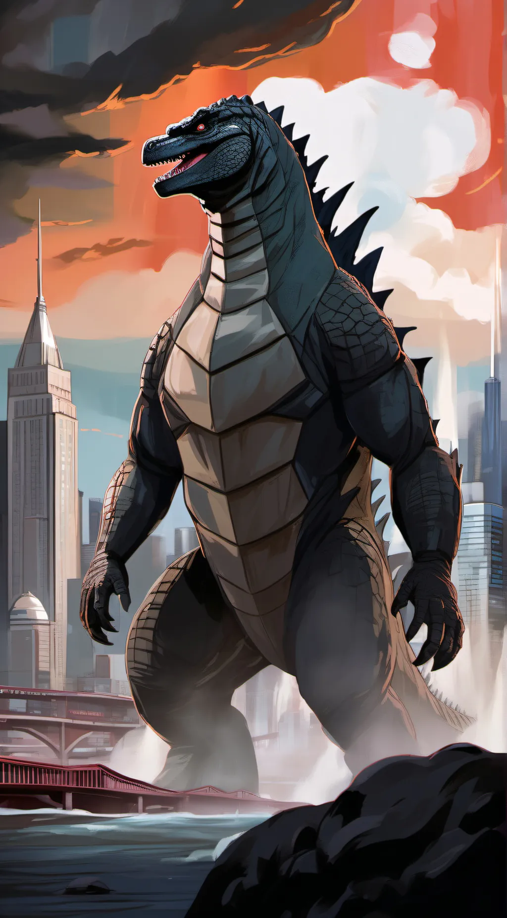 Chat with Godzilla - text or voice, Enjoy AI Chat Free & Safe