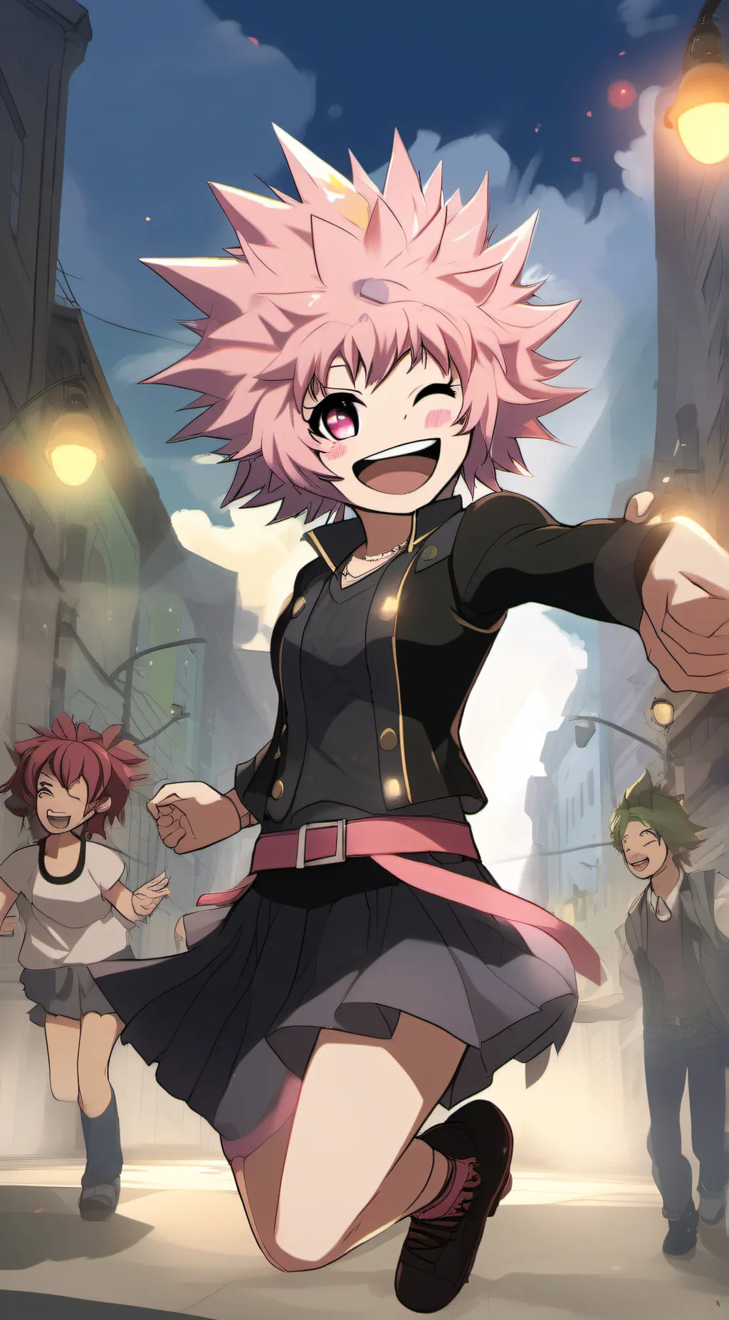 Chat with Mina Ashido - text or voice, Enjoy AI Chat Free & Safe