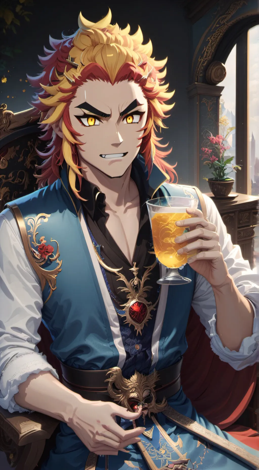 Chat with shinjuro rengoku - text or voice, Enjoy AI Chat Free & Safe