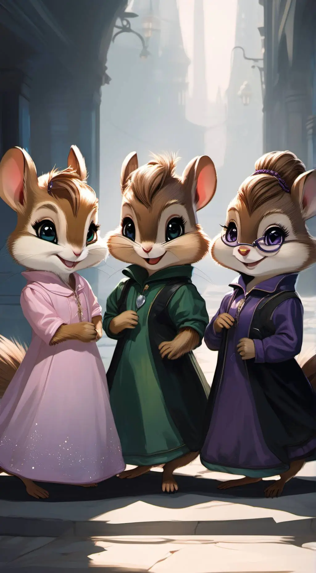 Chat with The Chipettes - text or voice, Enjoy AI Chat Free & Safe
