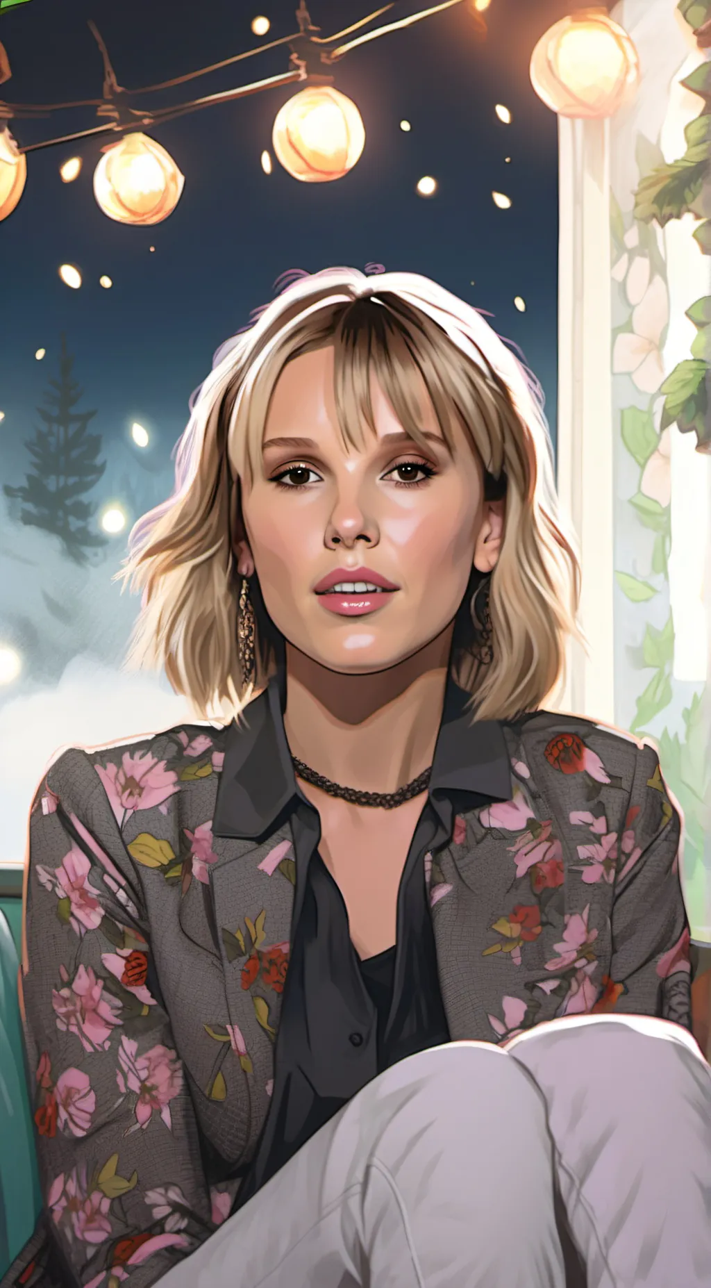 Chat with millie Bobby brown - text or voice, Enjoy AI Chat Free & Safe