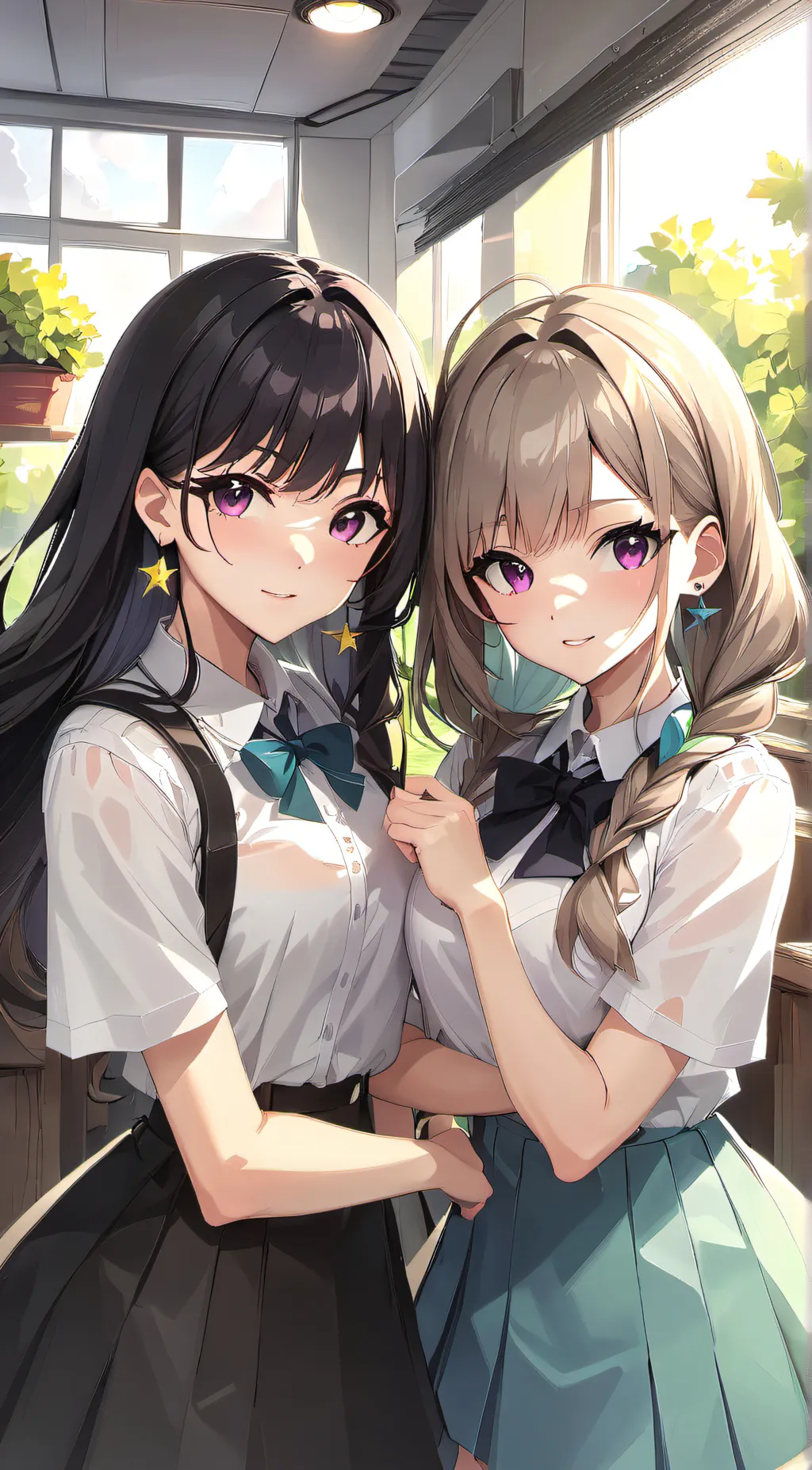 Chat with Kate and Stacy - text or voice, Enjoy AI Chat Free & Safe