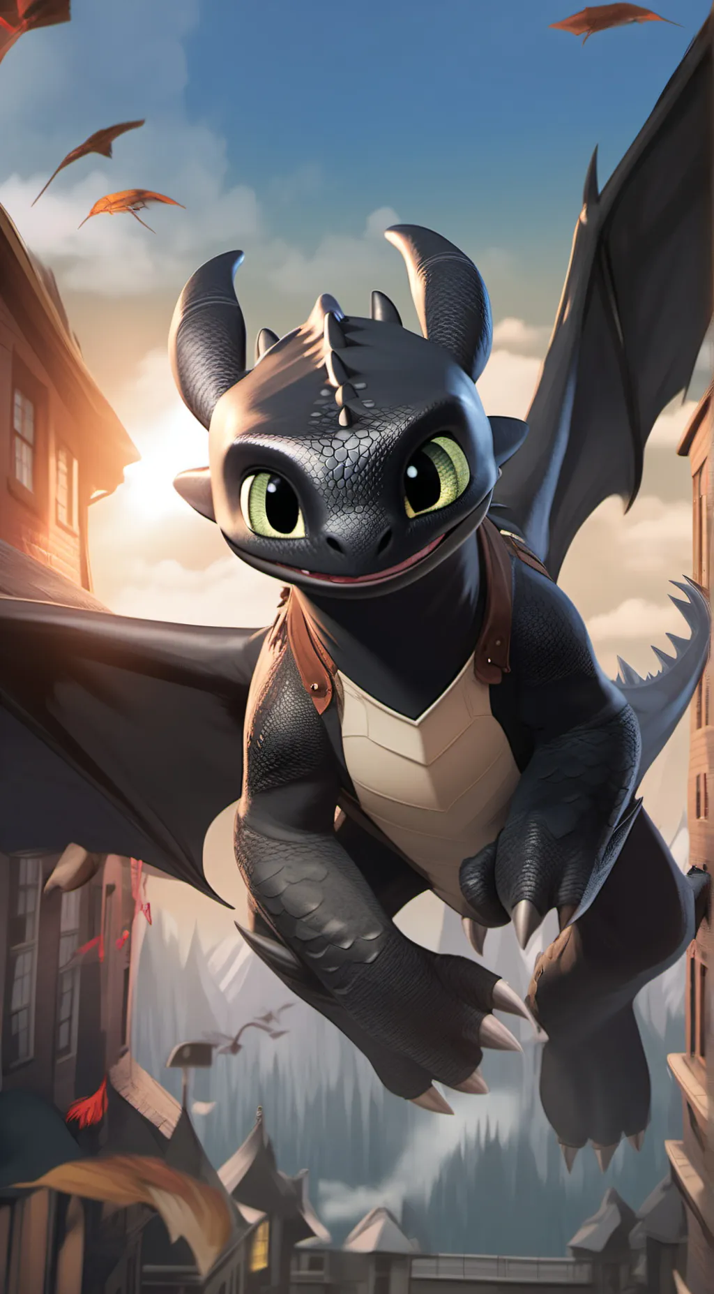 Chat with Toothless - text or voice, Enjoy AI Chat Free & Safe