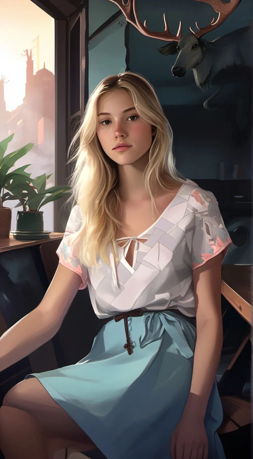 Chat with Aubrey - text or voice, Enjoy AI Chat Free & Safe