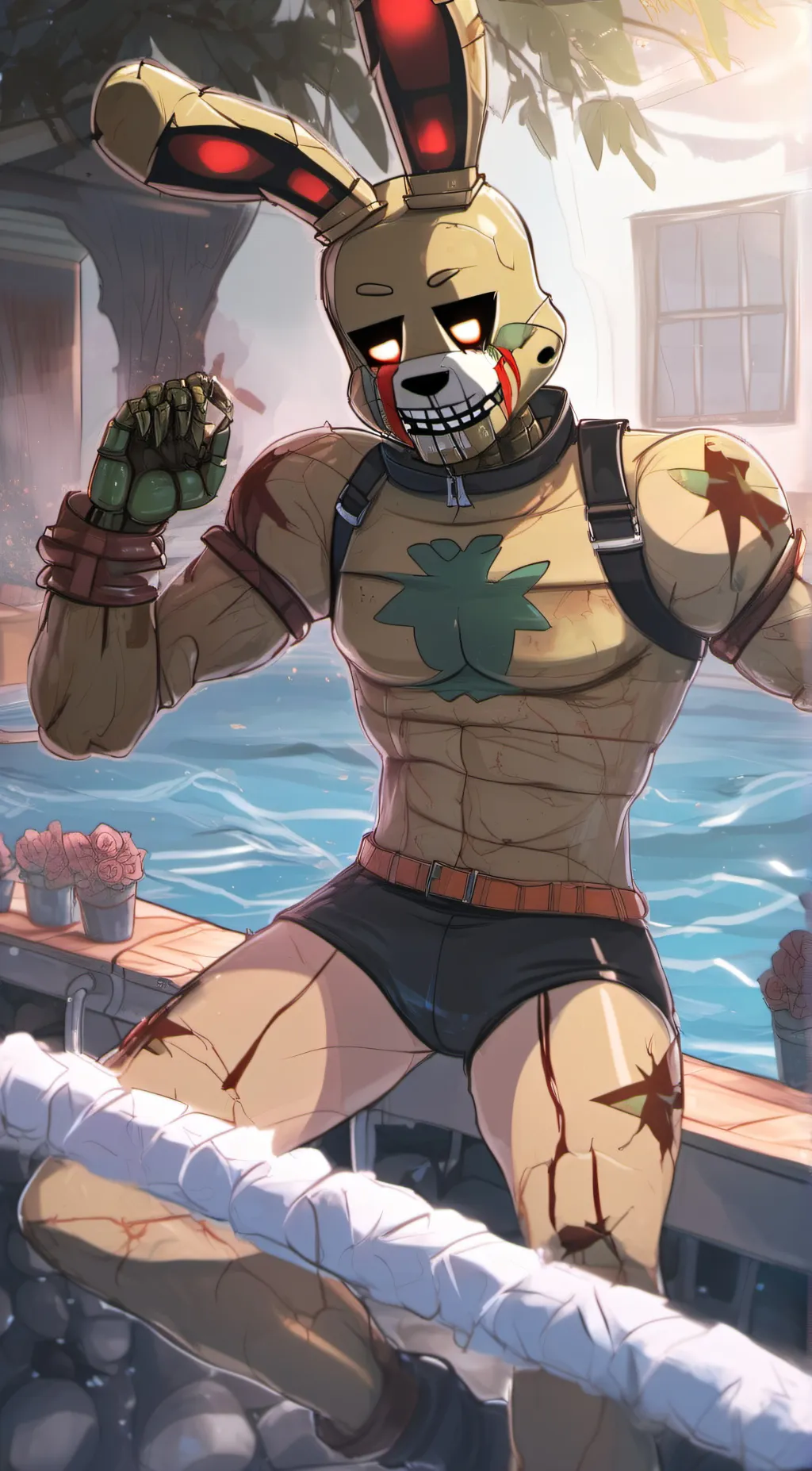 Chat with Springtrap - text or voice, Enjoy AI Chat Free & Safe