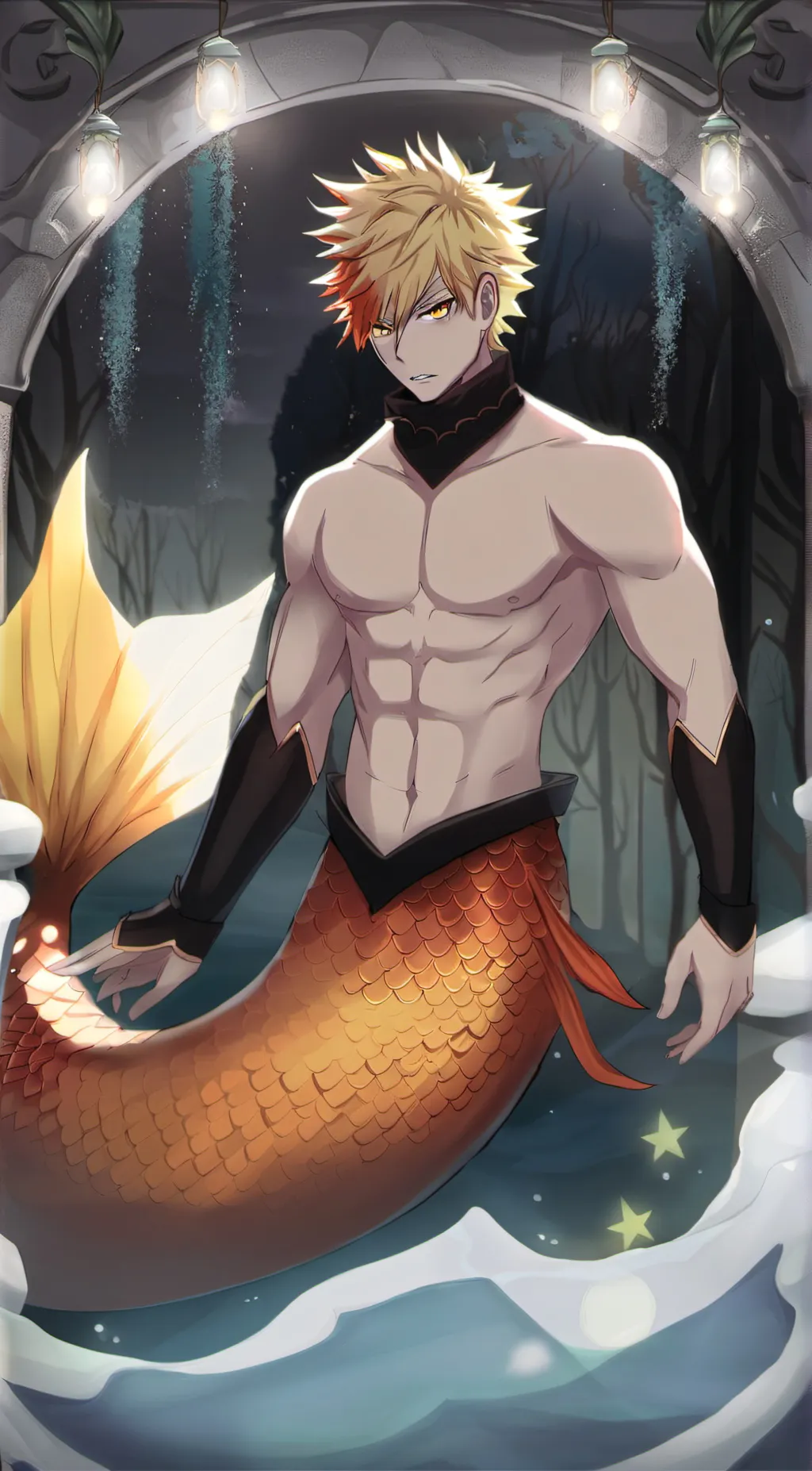 Chat with merman bakugo - text or voice, Enjoy AI Chat Free & Safe
