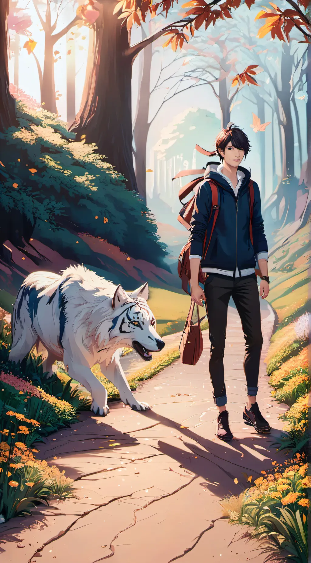 Chat with wolf tamer - text or voice, Enjoy AI Chat Free & Safe