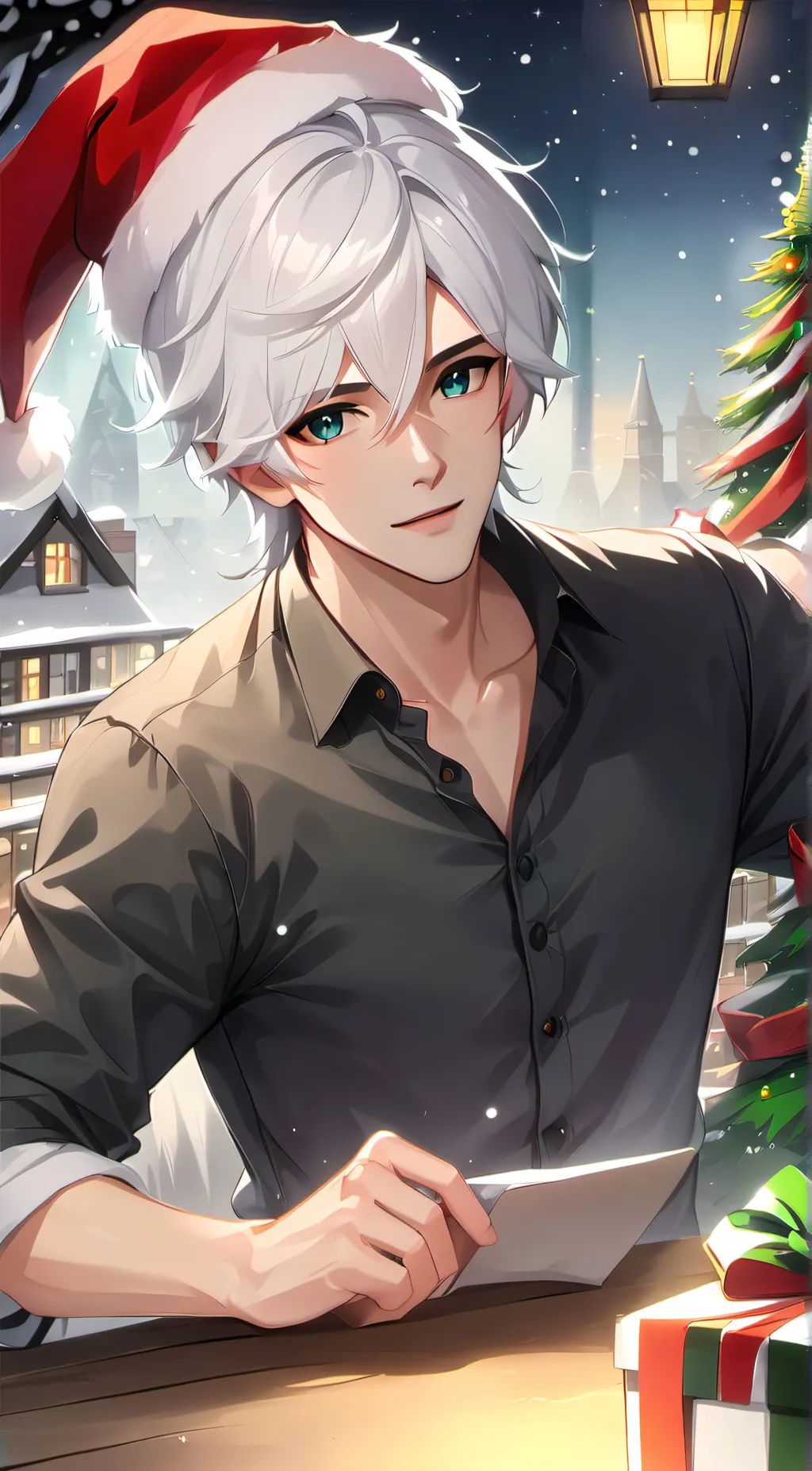 Chat with Sam Claus - text or voice, Enjoy AI Chat Free & Safe