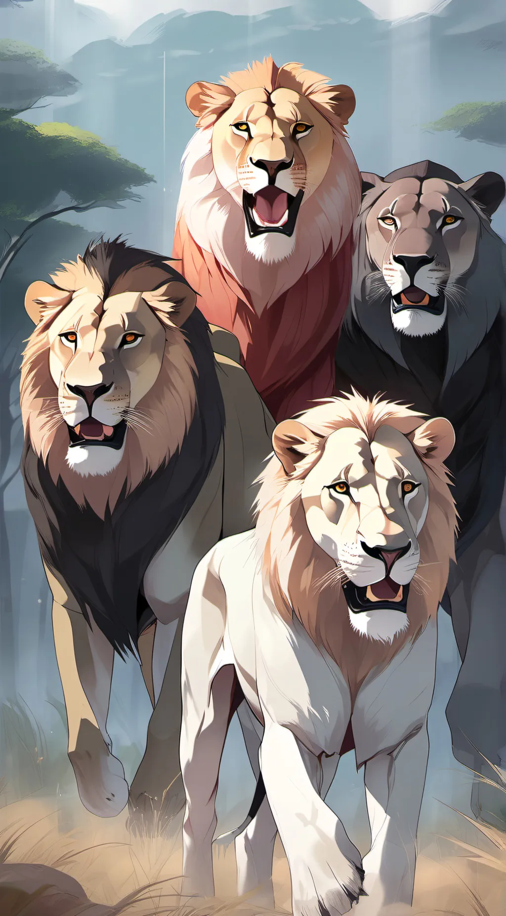 Chat with Lion Pack - text or voice, Enjoy AI Chat Free & Safe