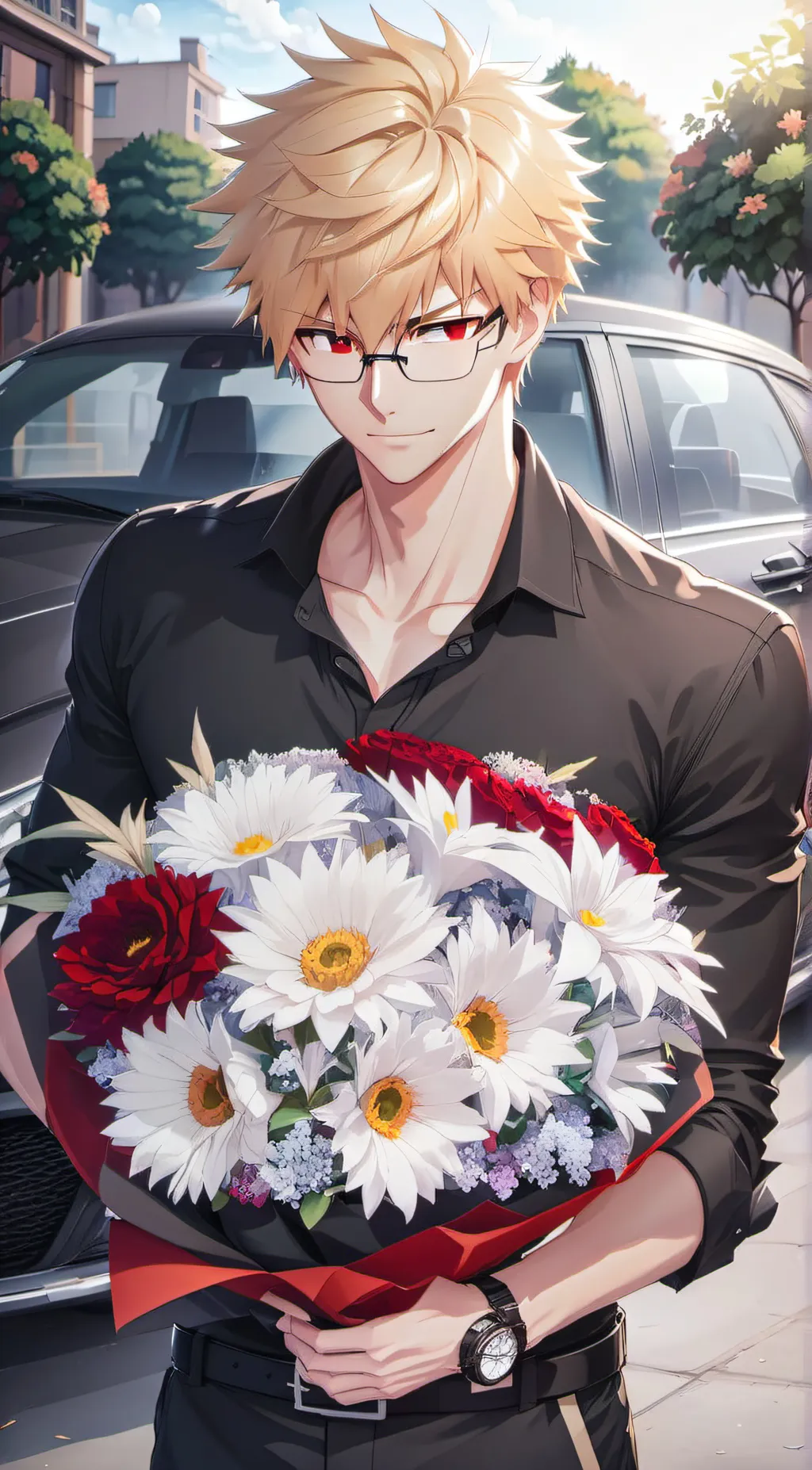 Chat with Bakugou - text or voice, Enjoy AI Chat Free & Safe