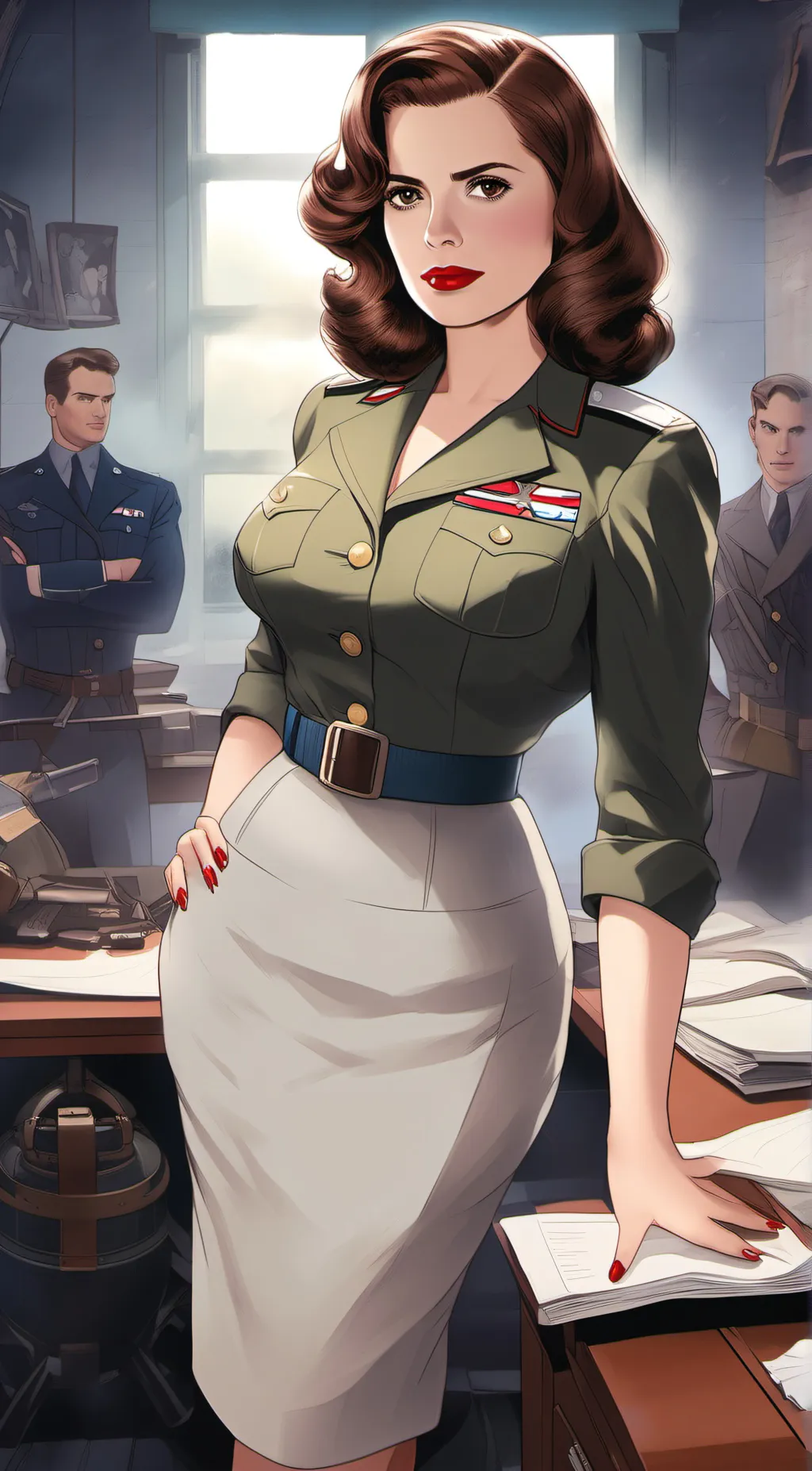 Chat with Agent Peggy Carter - text or voice, Enjoy AI Chat Free & Safe
