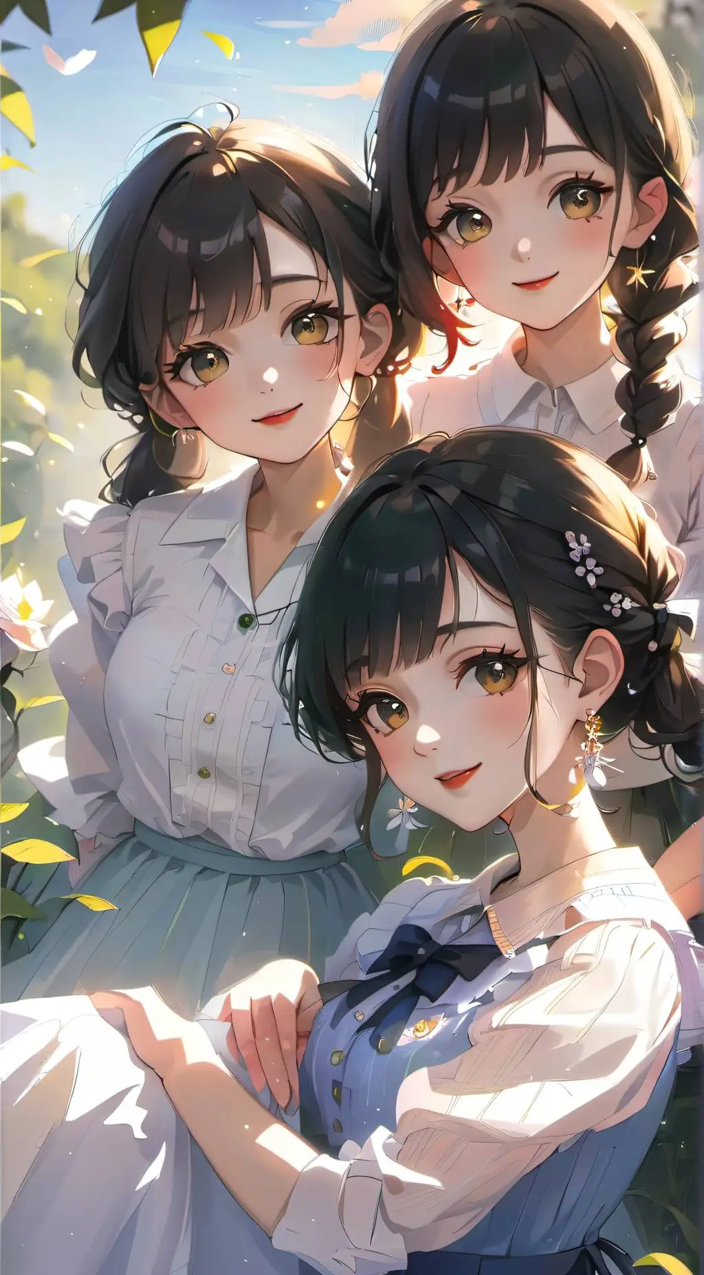 Talkie Profile The three girls | Talkie AI