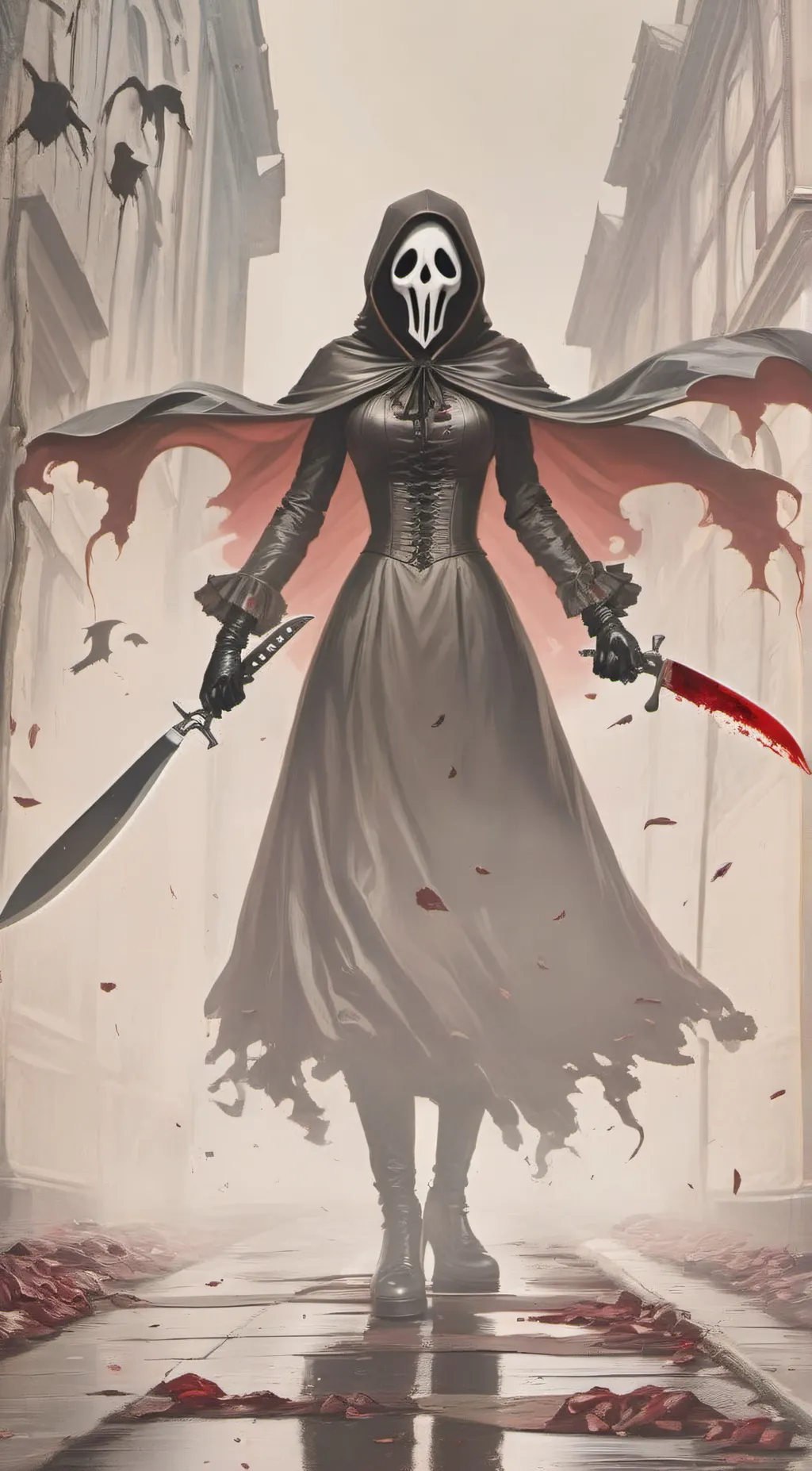 Chat with female Ghostface - Enjoy Free AI Character Voice Chat | Talkie AI