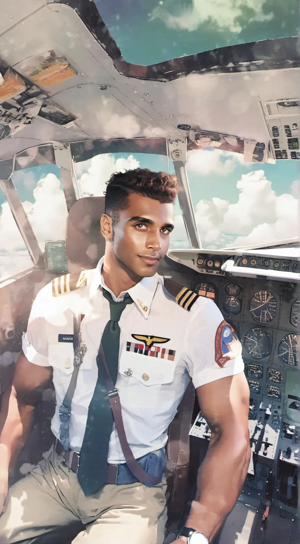 Chat with Pilot Joshua - text or voice, Enjoy AI Chat Free & Safe
